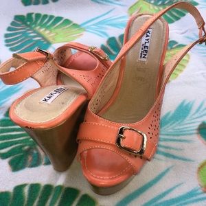 KAYLEEN By Los Angeles | Shoes | Platform Wedge Sandals Kayleen By Los ...